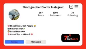 300+ Photographer Bio for Instagram (Best for 2025)