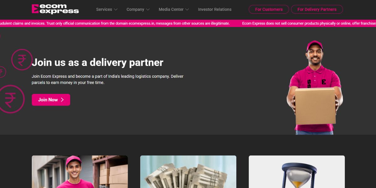 Ecom Express Franchise Cost, Requirements & Profit (2025)