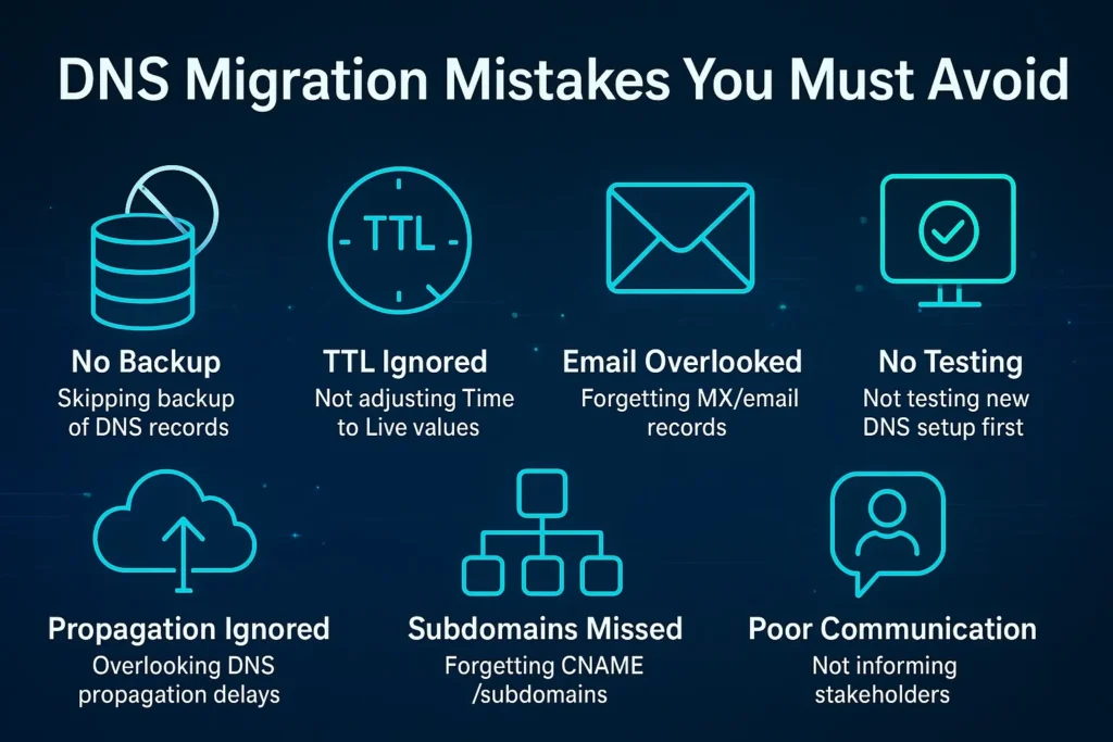 10 Best DNS Migration Mistakes You Must Avoid